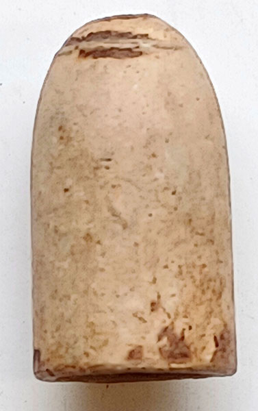 "PULLED" .577 CALIBER ENFIELD BULLET WITH BOXWOOD PLUG — Horse Soldier