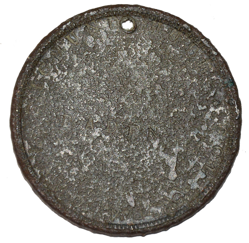 SOLDIER’S ID TAG FOR 5TH PENNSYLVANIA CAVALRY SOLDIER - SIGMUND HUBER ...