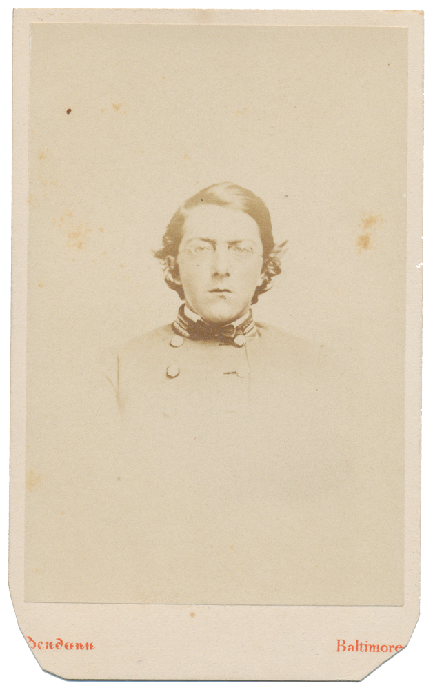 CDV OF CONFEDERATE CAPTAIN WILLIAM RANSOM JOHNSON PEGRAM — Horse Soldier