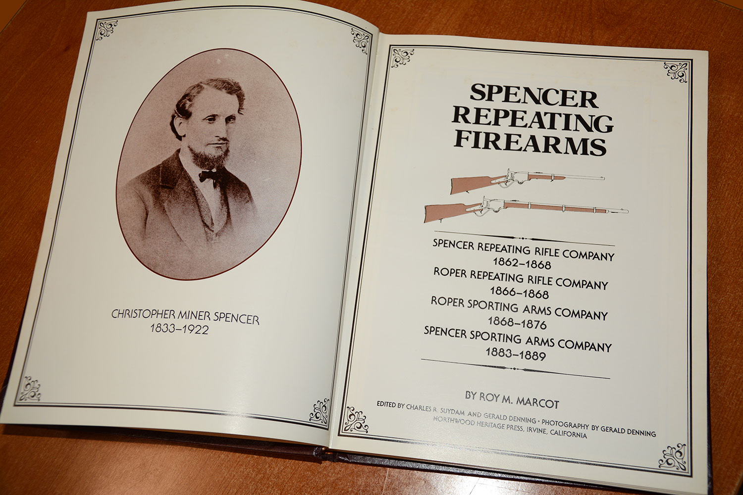 REFERENCE BOOK ON SPENCER FIREARMS BY MARCOT — Horse Soldier