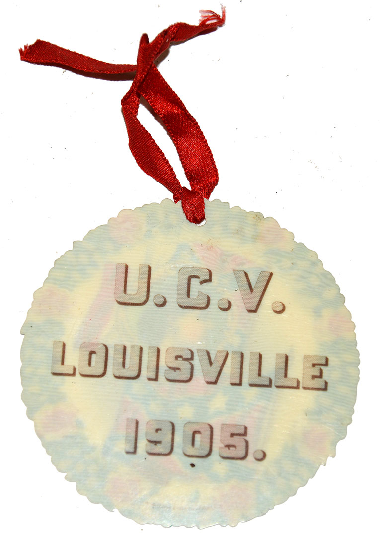 1905 UNITED CONFEDERATE VETERANS BADGE — Horse Soldier