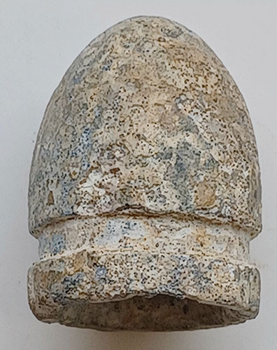 RARE .69 CALIBER FRENCH BULLET WITH ELLIPTICAL CAVITY — Horse Soldier