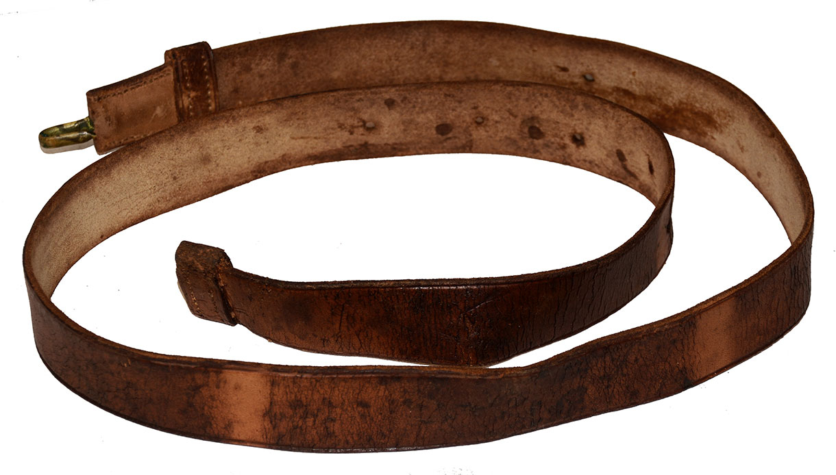 US MAKER MARKED AND INSPECTED RUSSET COLOR RIFLE SLING — Horse Soldier