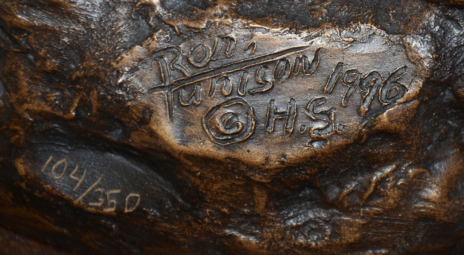 “DEFENDING THE COLORS” SCULPTURE BY RON TUNISON — Horse Soldier