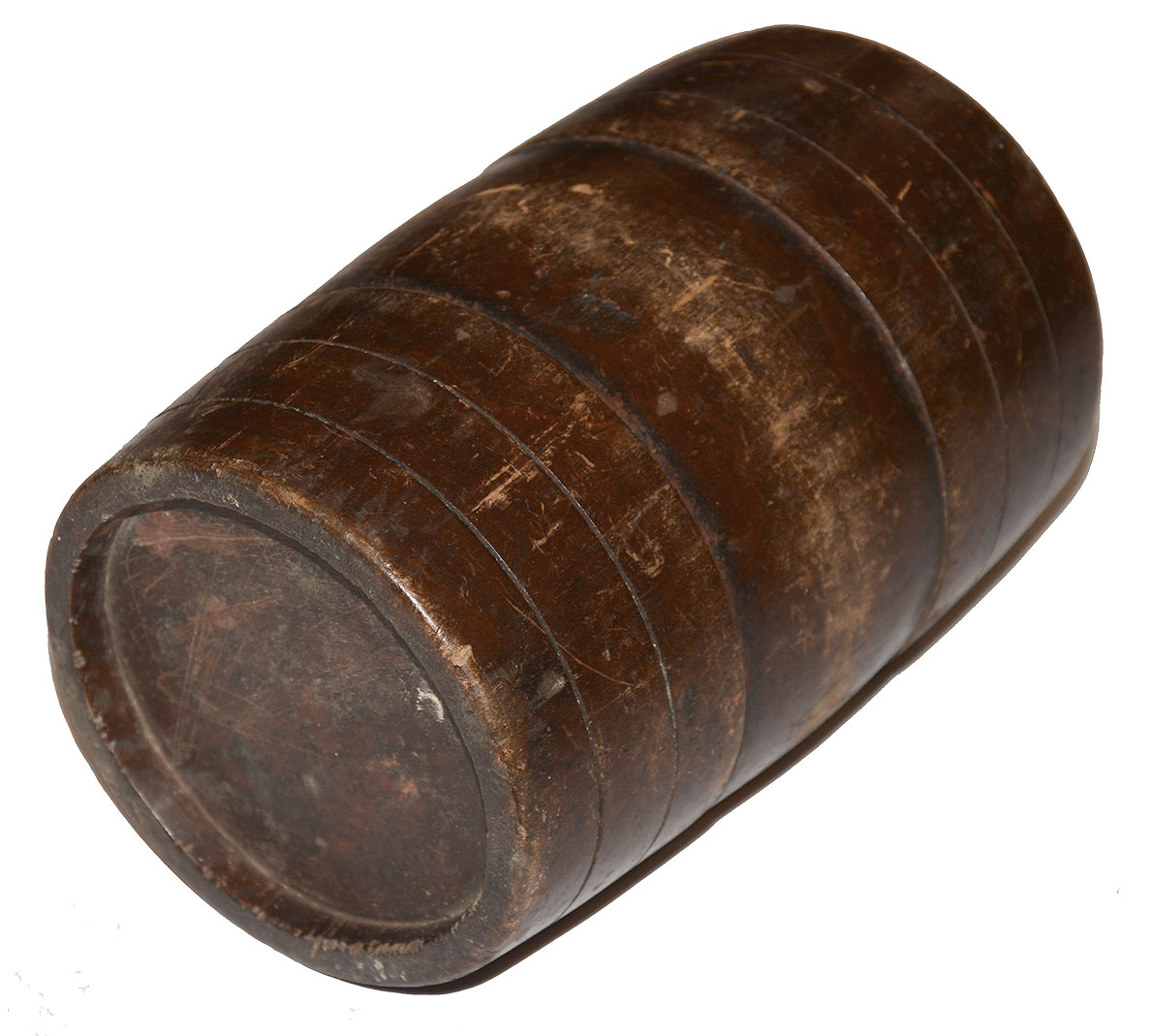 SMALL 19TH CENTURY WOOD RUM KEG — Horse Soldier
