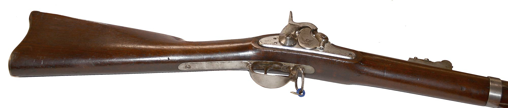 HARPERS FERRY M1855 PERCUSSION RIFLE-MUSKET, DATED 1858/1859 — Horse ...