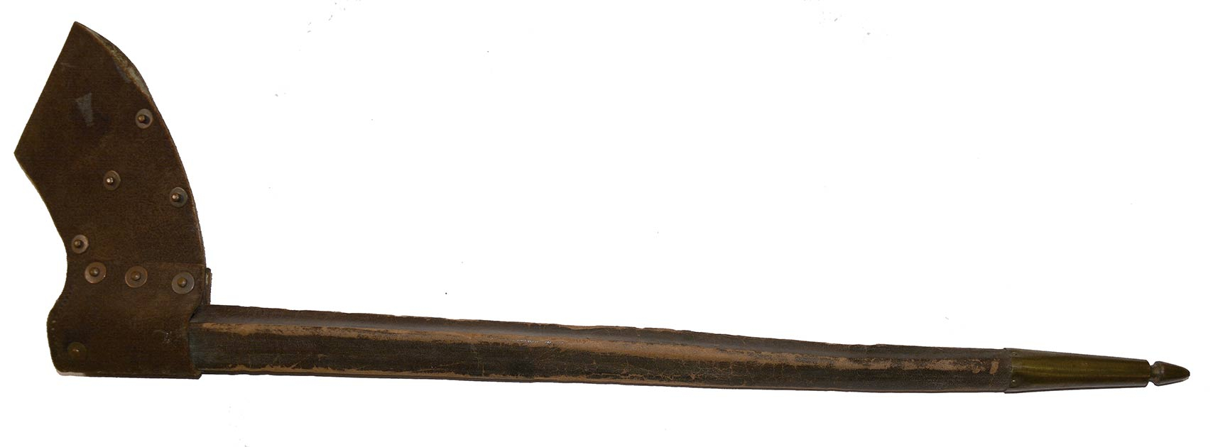 INSPECTED US MODEL 1855 BAYONET SCABBARD WITH BUFF FROG — Horse Soldier