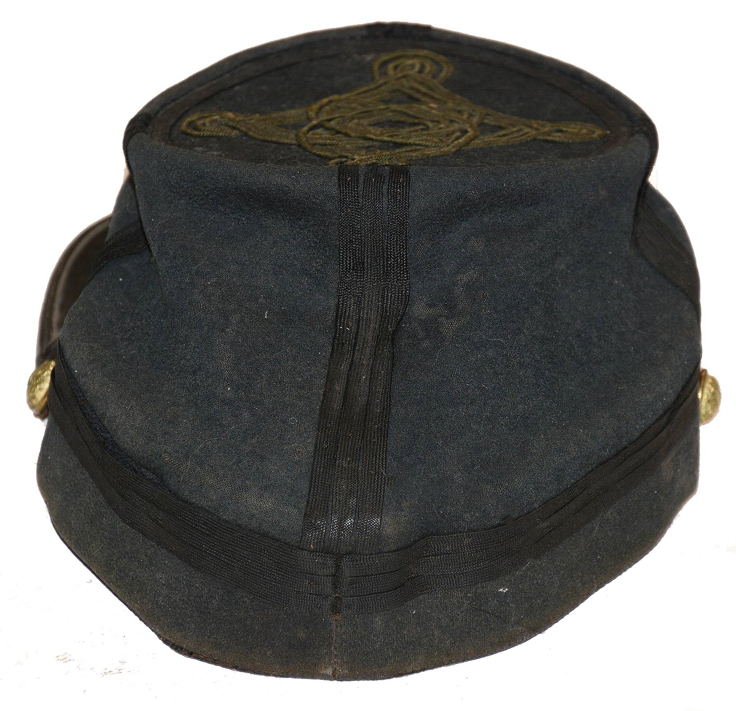 CAP OF CAPT. AUGUSTUS P. MARTIN, CHIEF OF 5th CORPS ARTILLERY AT ...