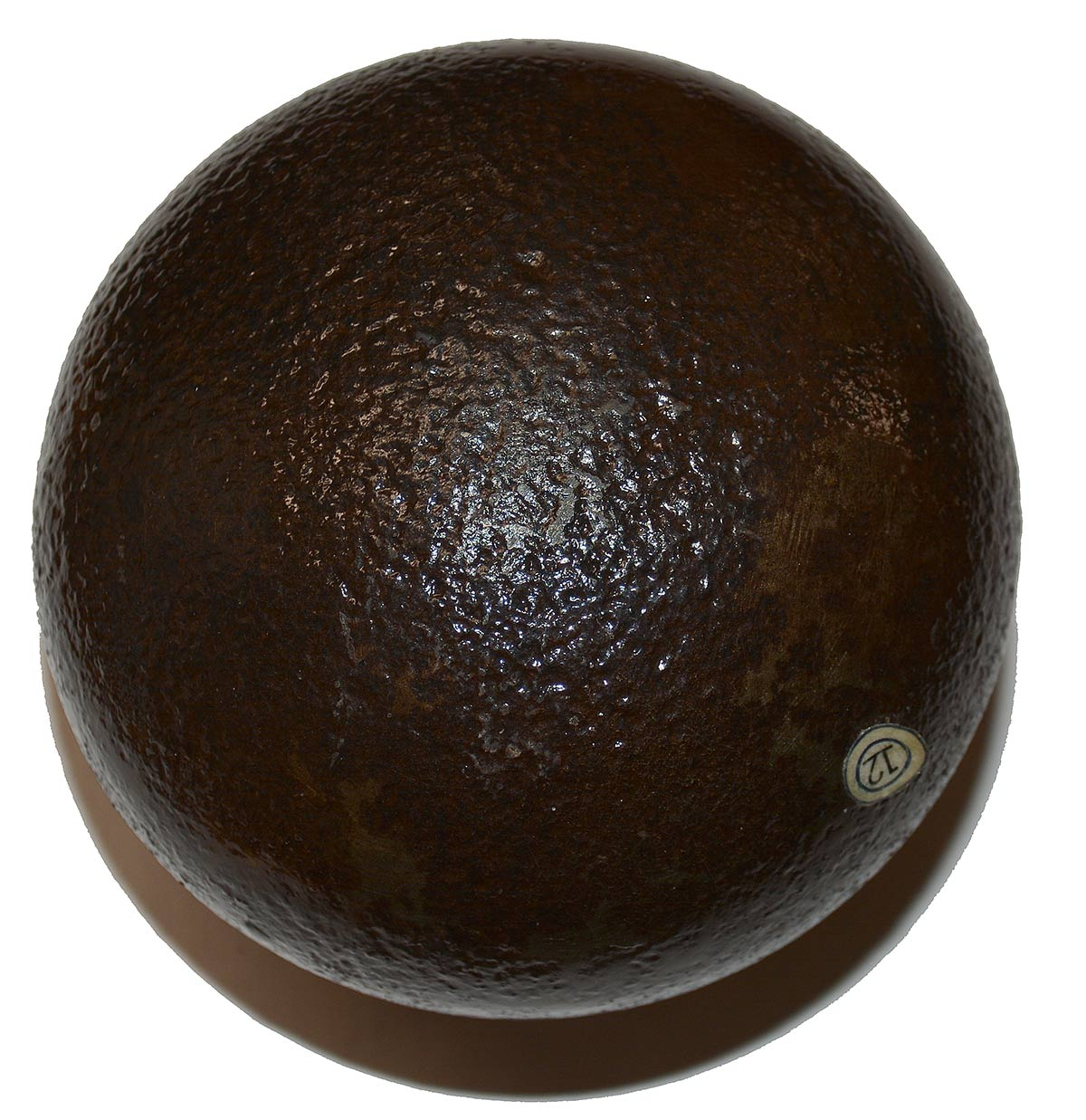 IRON CASCABEL FROM EXPLODED 12-POUNDER CANNON — Horse Soldier