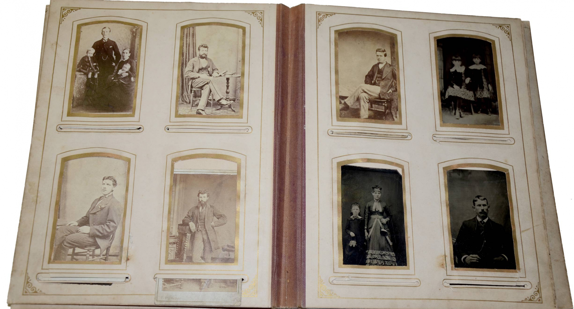 PITTSBURGH, PA CABINET CARD / TINTYPE / CDV ALBUM — Horse Soldier