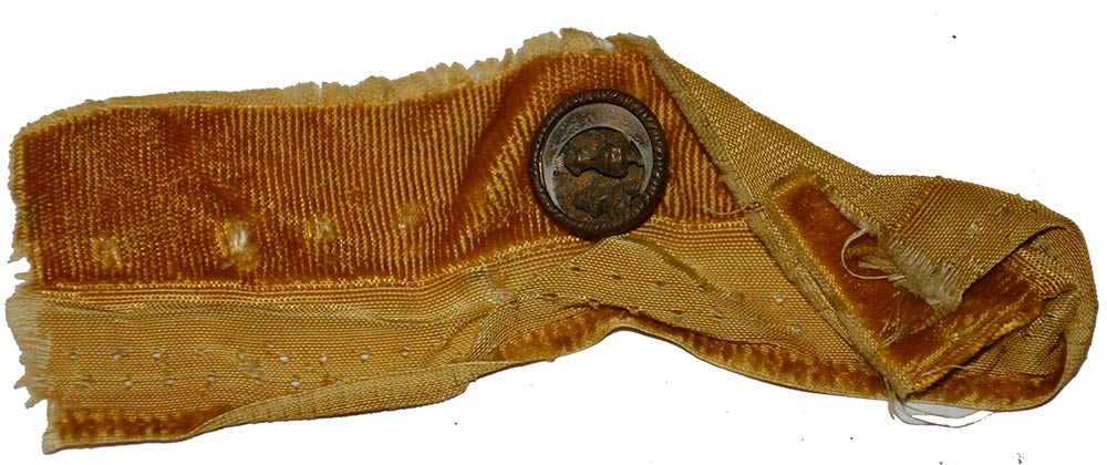 1st IOWA CAVALRY RIBBON AND GAR MEDAL GROUPING — Horse Soldier