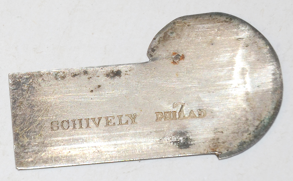 RARE CASED SILVER SPRING BLEEDER BY HENRY SCHIVELY OF PHILADELPHIA ...