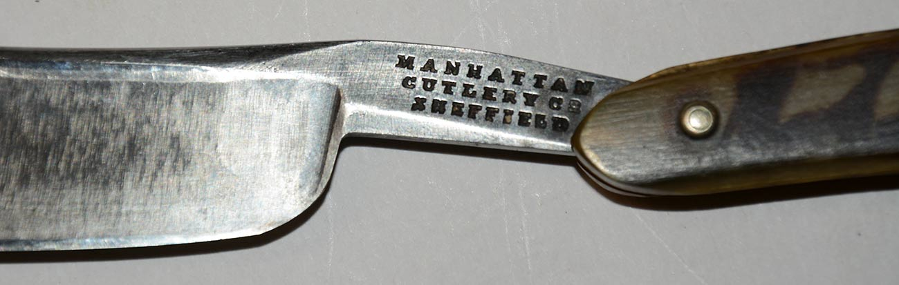 VERY SHARP 19th CENTURY TORTOISE SHELL HANDLED ENGLISH MADE RAZOR ...