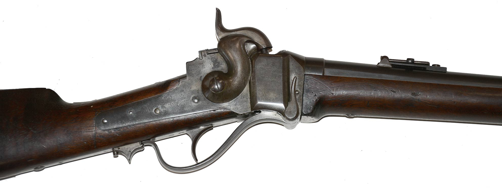 EARLY WAR NEW MODEL 1859 SHARPS MILITARY RIFLE #40,276 — Horse Soldier