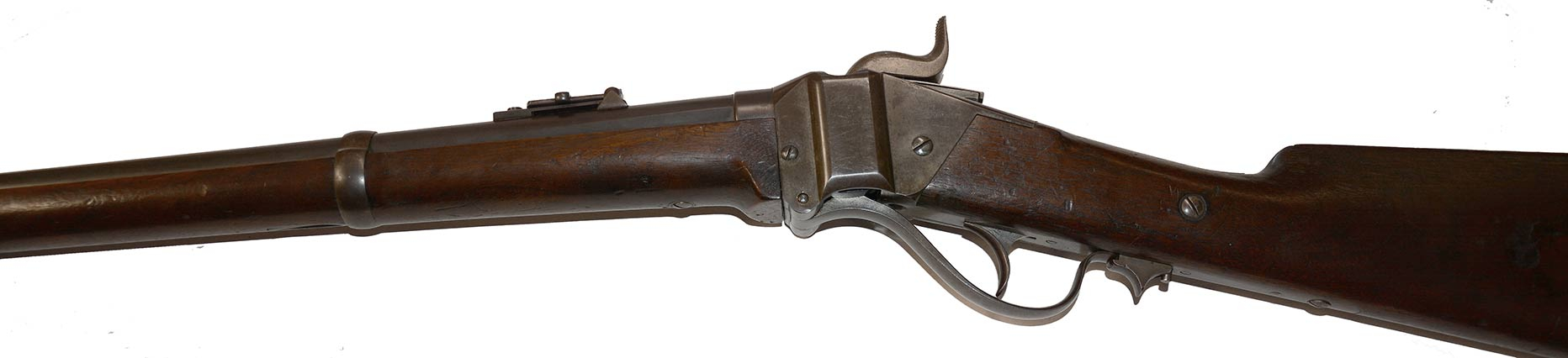 EARLY WAR NEW MODEL 1859 SHARPS MILITARY RIFLE #40,276 — Horse Soldier