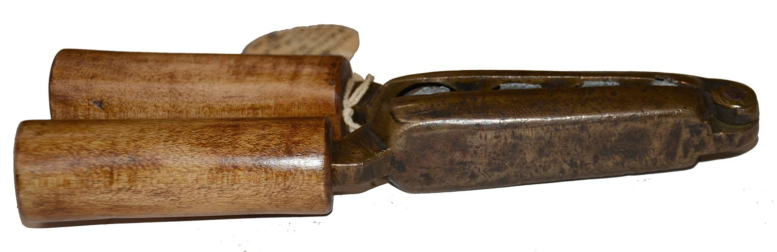 REVOLUTIONARY WAR FOUR-CAVITY GANG MOLD FOR MUSKET BALLS — Horse Soldier