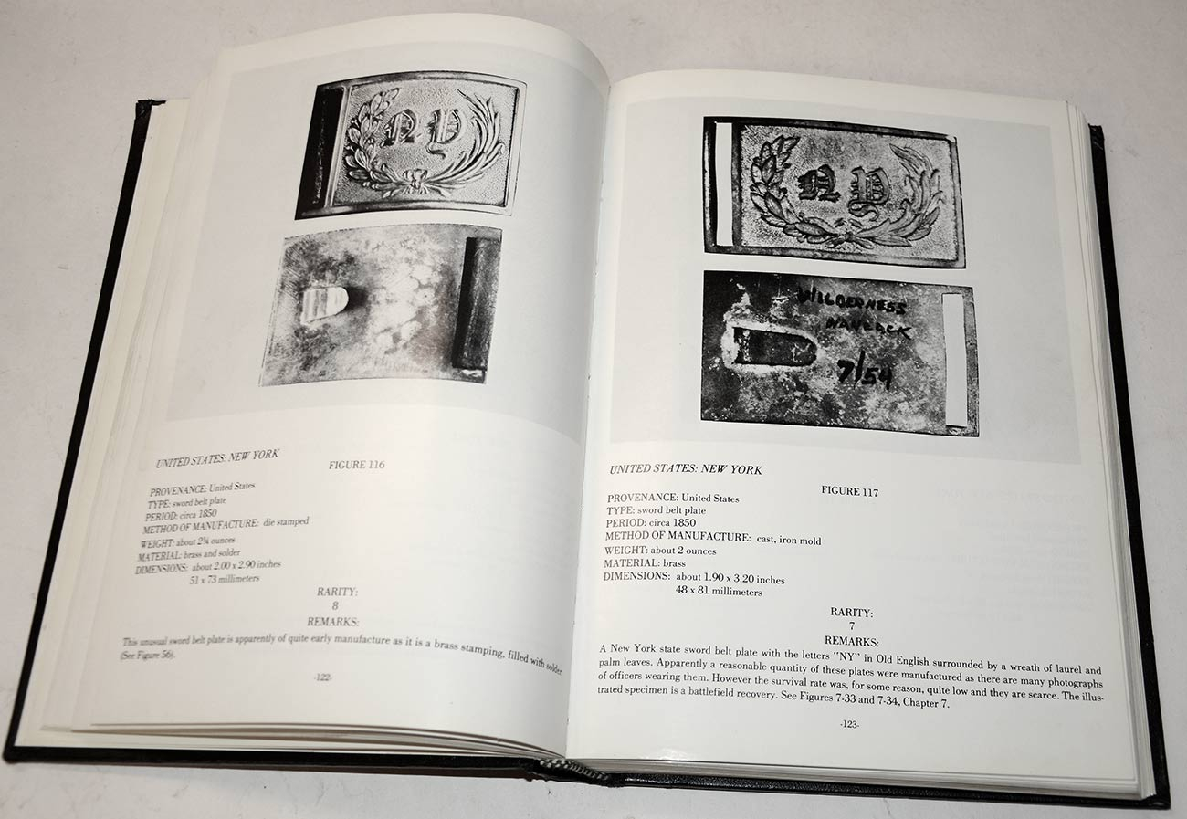 THIRD EDITION COPY OF PLATES AND BUCKLES OF THE AMERICAN MILITARY 1795 ...