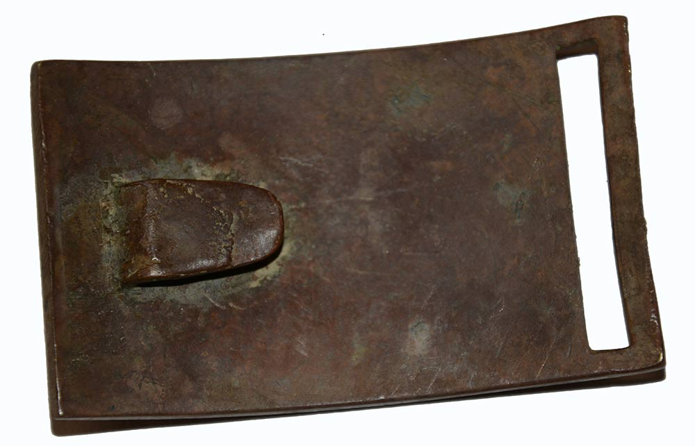 US M1851 NCO SWORD BELT PLATE RECOVERED IN ORANGE, VIRGINIA — Horse Soldier