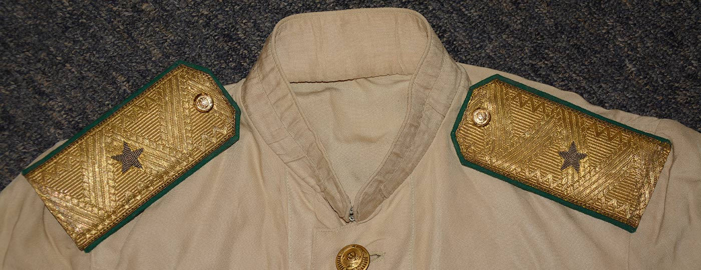 SOVIET EARLY COLD WAR GENERAL’S LIGHT WEIGHT SUMMER TUNIC — Horse Soldier