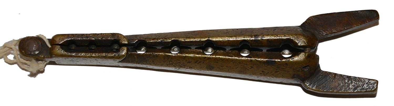 Revolutionary War Four-Cavity Gang Mold For Musket Balls – ARJF