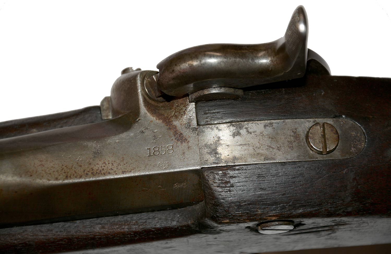 SPRINGFIELD M1855 PERCUSSION RIFLE-MUSKET, DATED 1858 — Horse Soldier