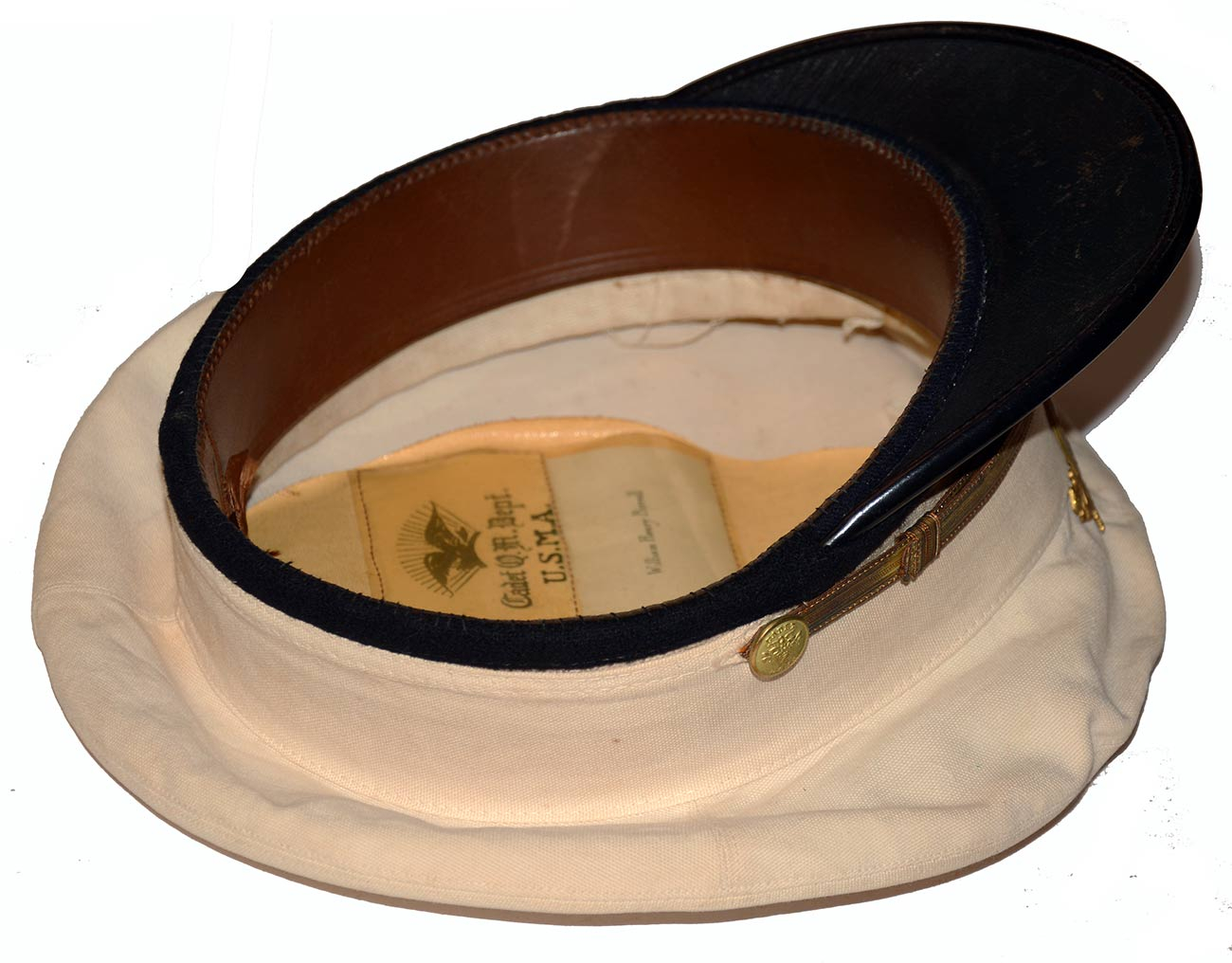 TWO WEST POINT HATS IDENTIFIED TO WILLIAM H. BIRRELL, KILLED IN THE ...