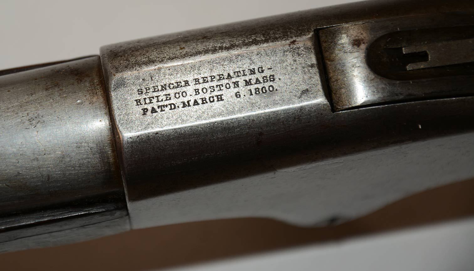 GETTYSBURG ASSOCIATED MICHIGAN CAVALRY BRIGADE SPENCER RIFLE -- SERIAL ...