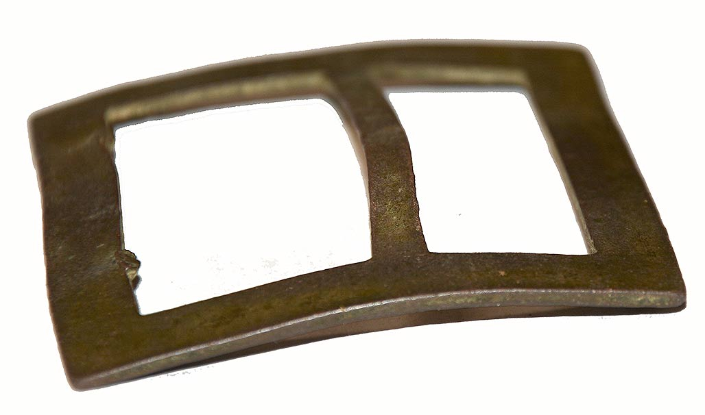 EXCAVATED CONFEDERATE FRAME BUCKLE RECOVERED AT ANTIETAM — Horse Soldier