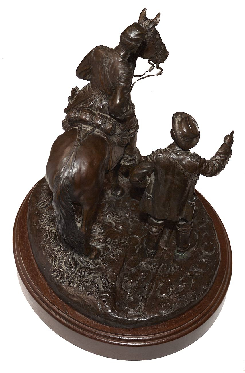 HOT CAST, TRUE BRONZE RON TUNISON SCULPTURE – “BUFORD AND REYNOLDS ...
