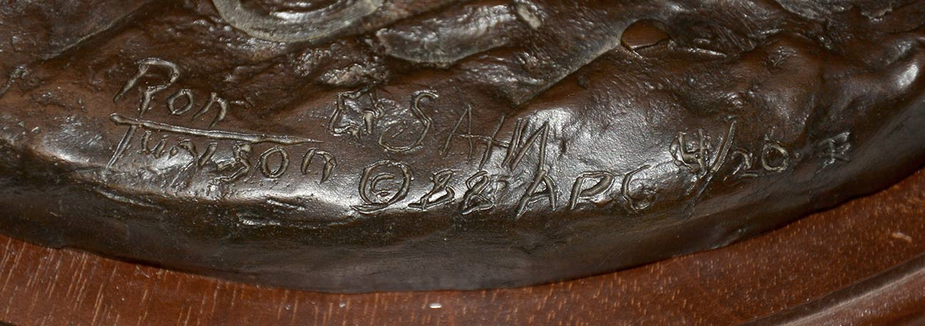 HOT CAST, TRUE BRONZE RON TUNISON SCULPTURE – “BUFORD AND REYNOLDS ...