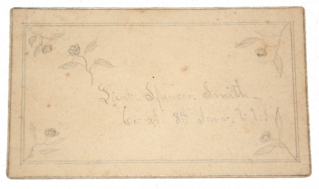 COLLECTION OF ITEMS BOTH WARTIME AND VETERAN IDENTIFIED TO 8TH IOWA ...