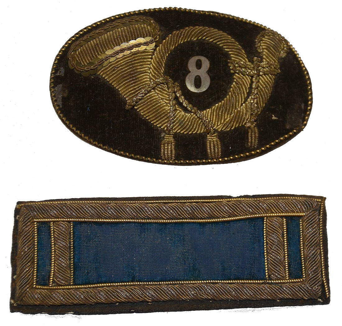 COLLECTION OF ITEMS BOTH WARTIME AND VETERAN IDENTIFIED TO 8TH IOWA ...