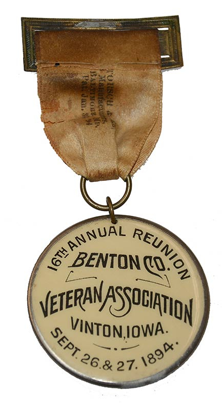 COLLECTION OF ITEMS BOTH WARTIME AND VETERAN IDENTIFIED TO 8TH IOWA ...