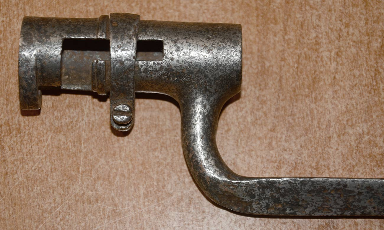 VERY RARE RICHMOND “3-SQUARE” SOCKET BAYONET — Horse Soldier