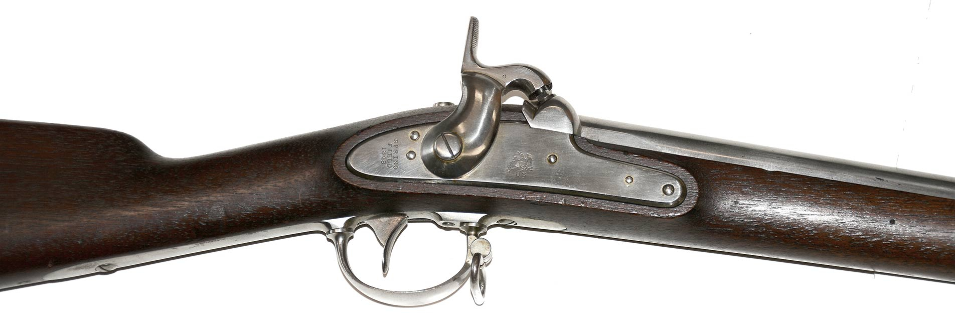 MINTY NEW JERSEY MARKED MODEL 1842 SPRINGFIELD MATCHING 1848 DATES ...
