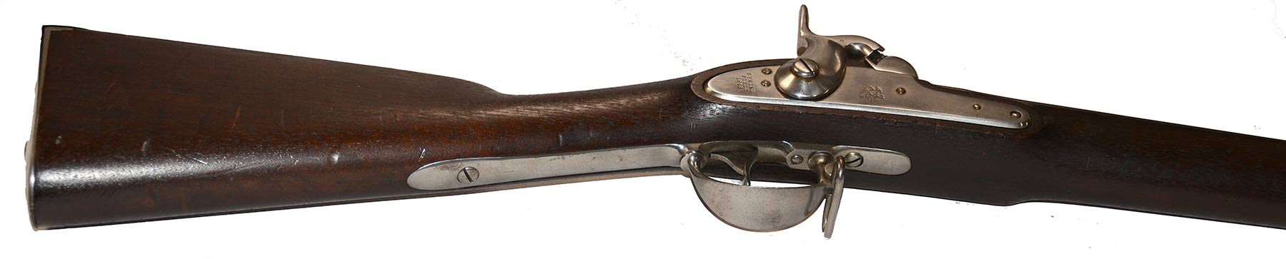 MINTY NEW JERSEY MARKED MODEL 1842 SPRINGFIELD MATCHING 1848 DATES ...