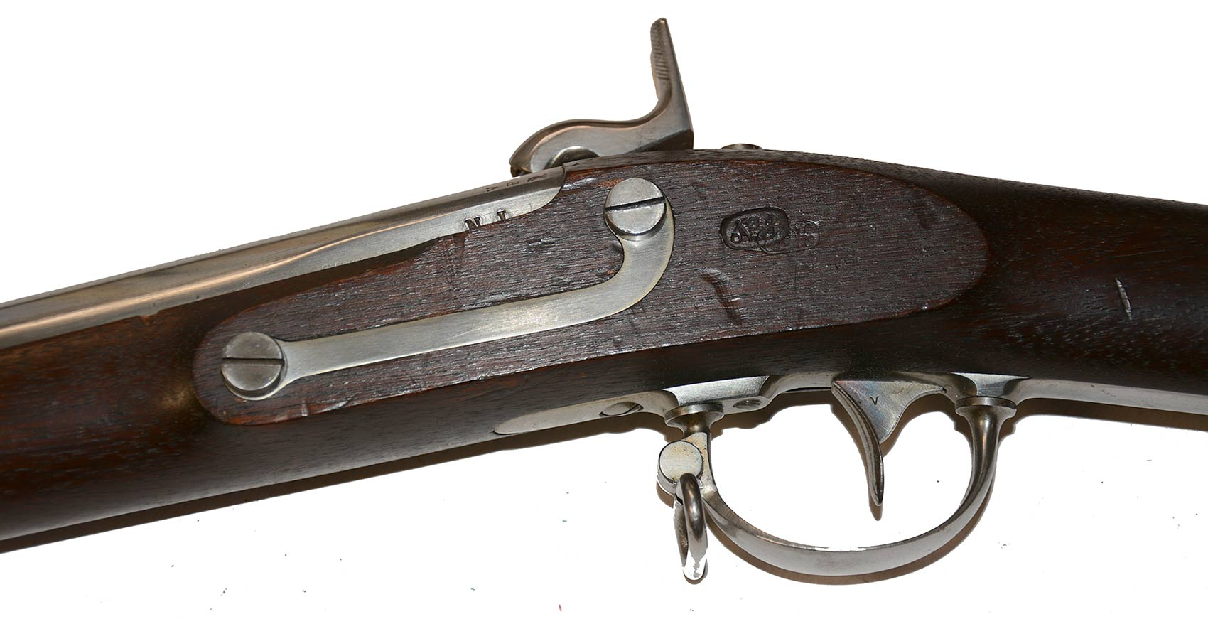 MINTY NEW JERSEY MARKED MODEL 1842 SPRINGFIELD MATCHING 1848 DATES ...