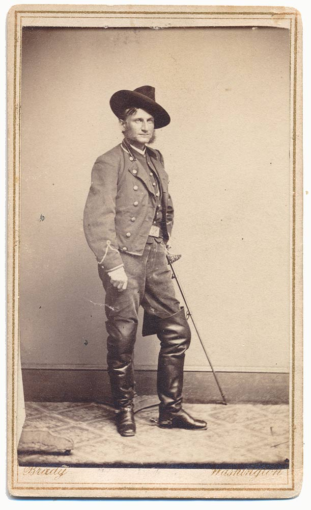 FULL STANDING VIEW OF UNION CAVALRY GENERAL HUGH JUDSON KILPATRICK BY ...