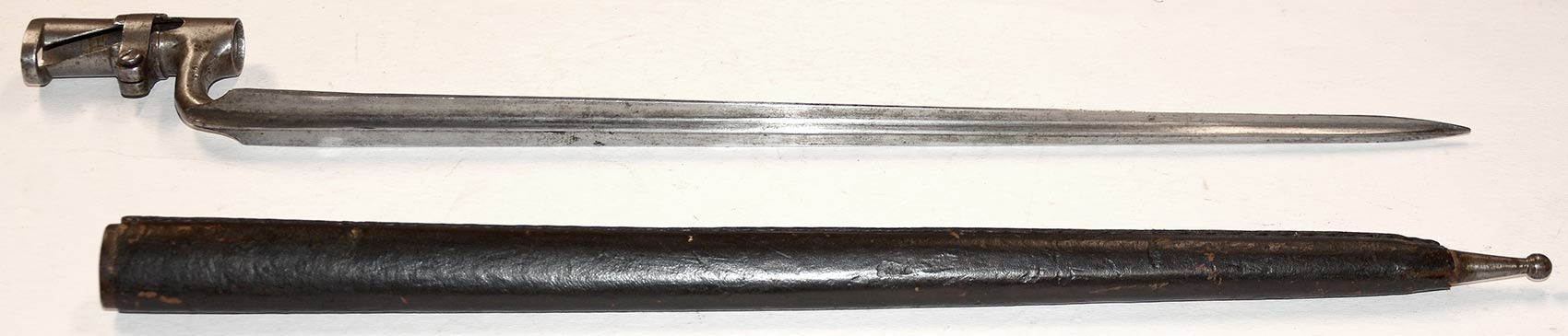 BAYONET AND SCABBARD FOR P-1854 AUSTRIAN RIFLE — Horse Soldier