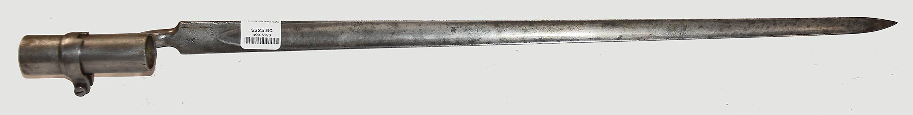 PATTERN 1853 ENFIELD SOCKET BAYONET MARKED “G. ROBINSON” — Horse Soldier