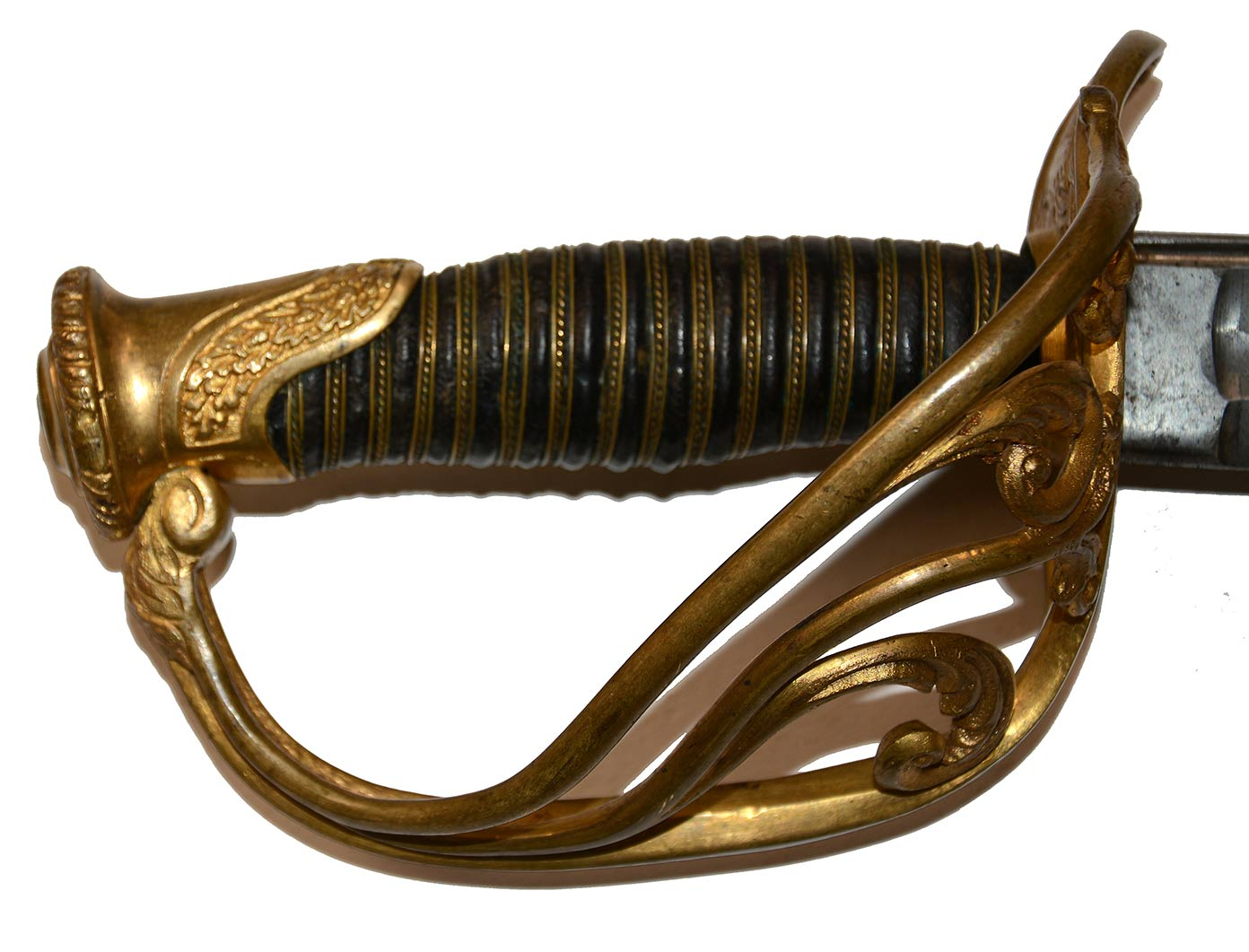 NICE SAUERBIER, FANCY CAVALRY OFFICER’S SABER & SCABBARD — Horse Soldier