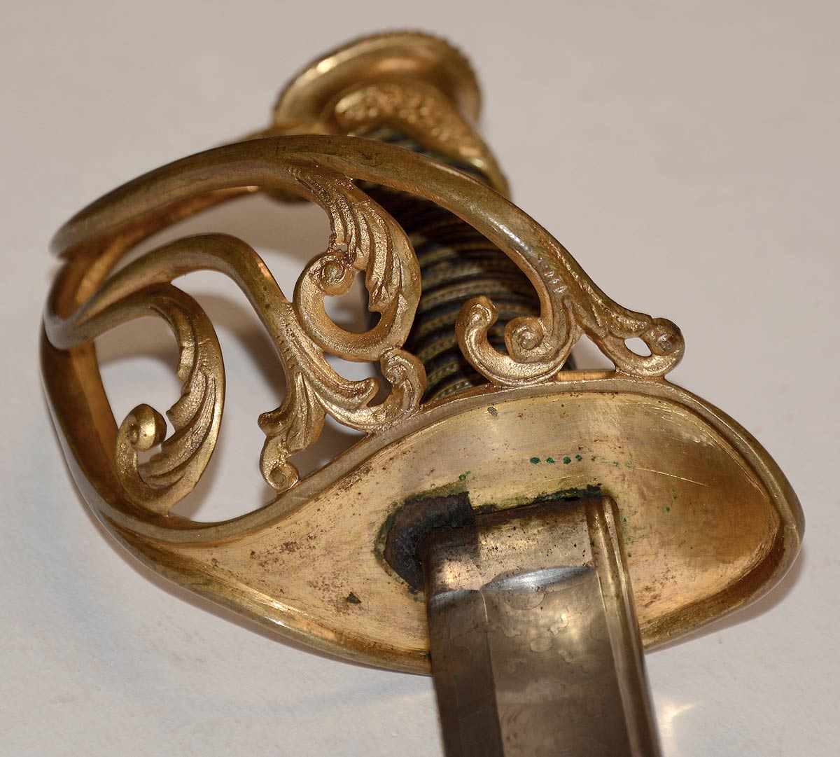 NICE SAUERBIER, FANCY CAVALRY OFFICER’S SABER & SCABBARD — Horse Soldier