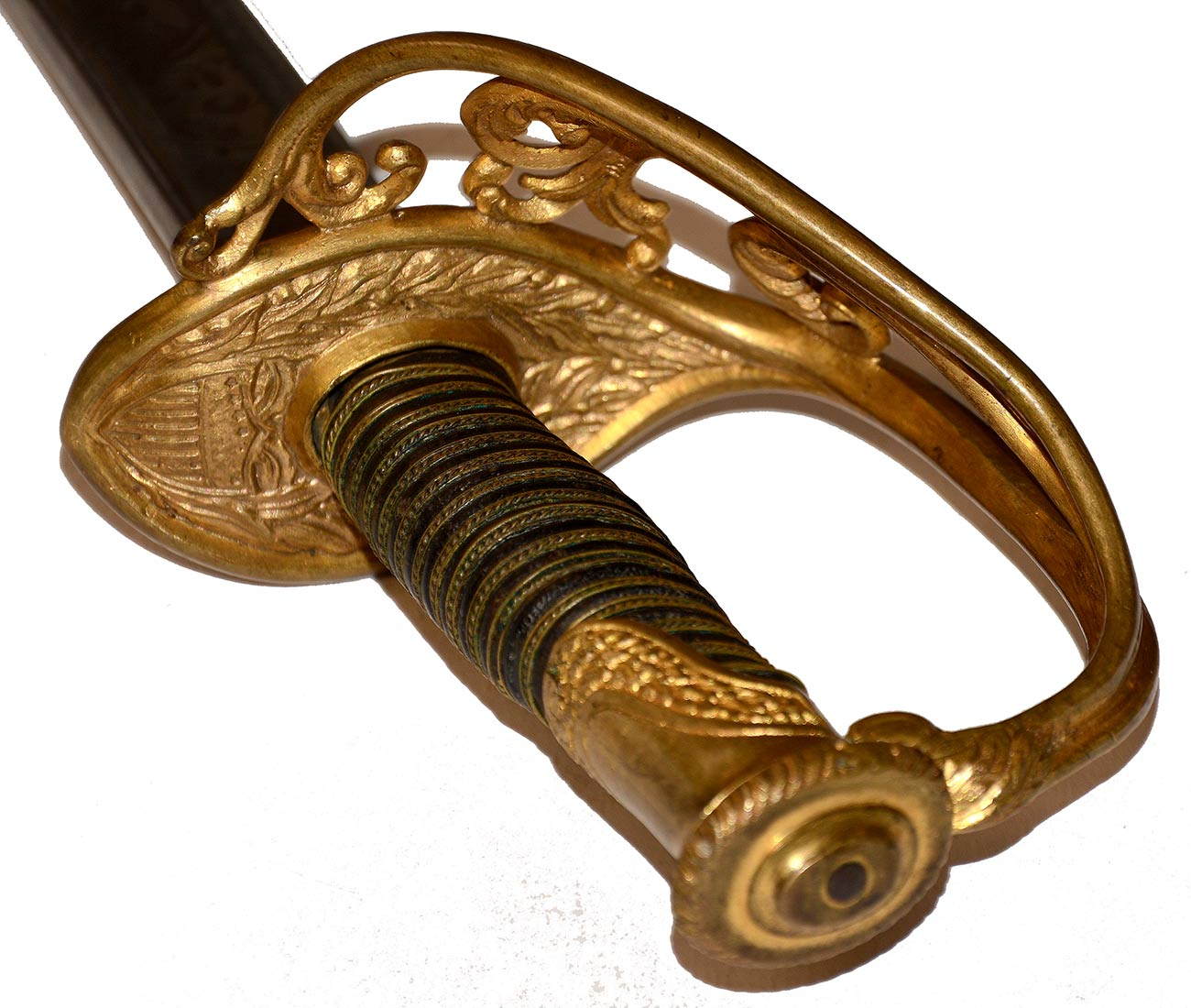 NICE SAUERBIER, FANCY CAVALRY OFFICER’S SABER & SCABBARD — Horse Soldier