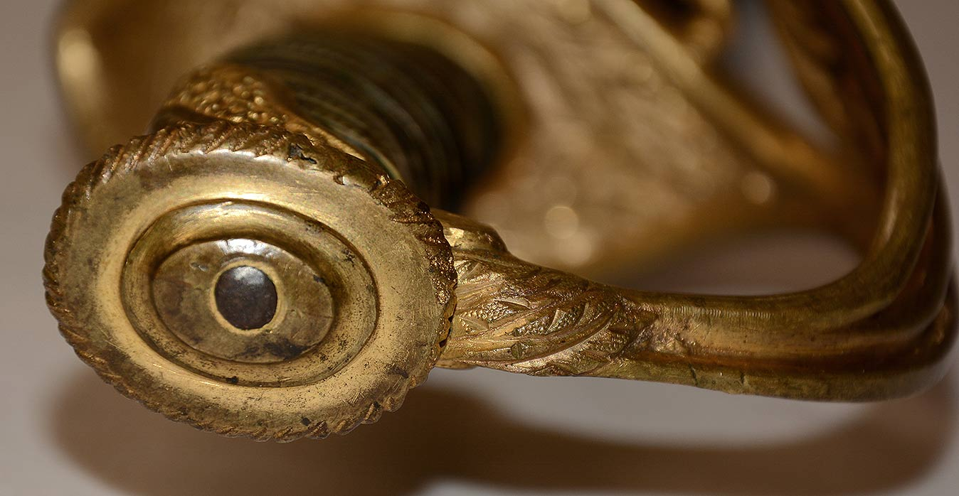 NICE SAUERBIER, FANCY CAVALRY OFFICER’S SABER & SCABBARD — Horse Soldier