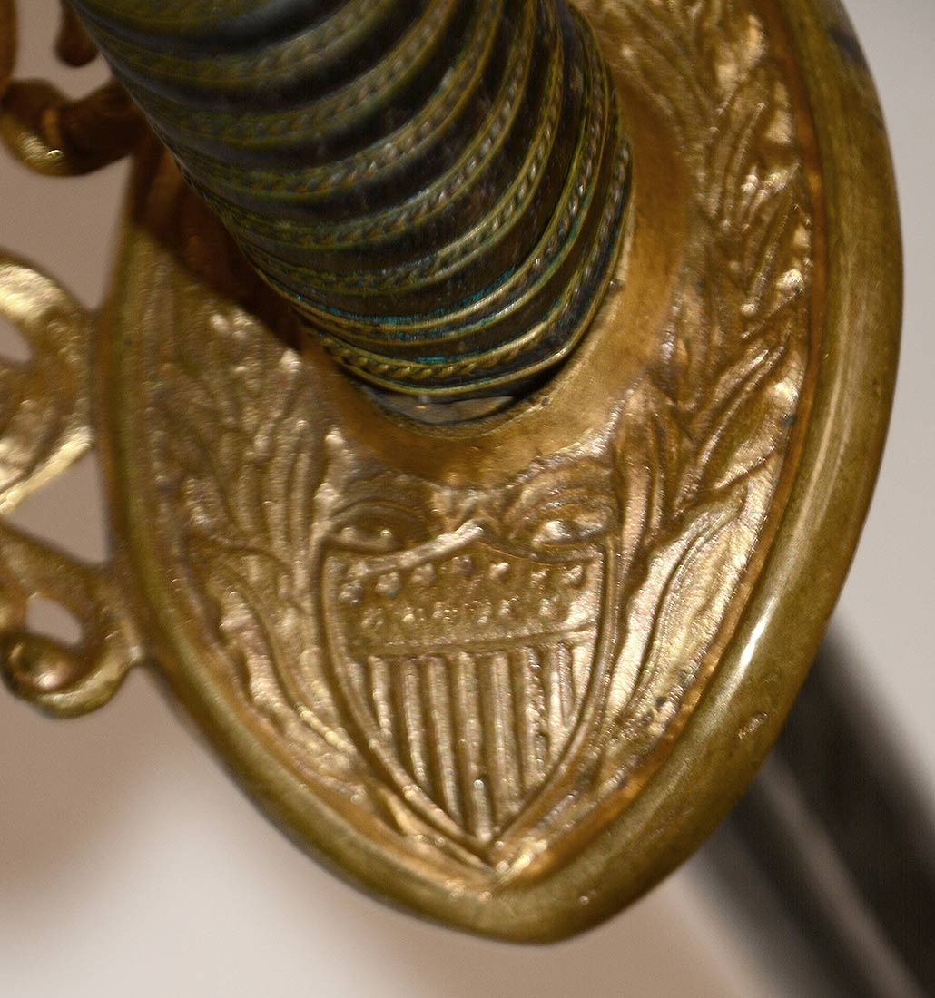 NICE SAUERBIER, FANCY CAVALRY OFFICER’S SABER & SCABBARD — Horse Soldier