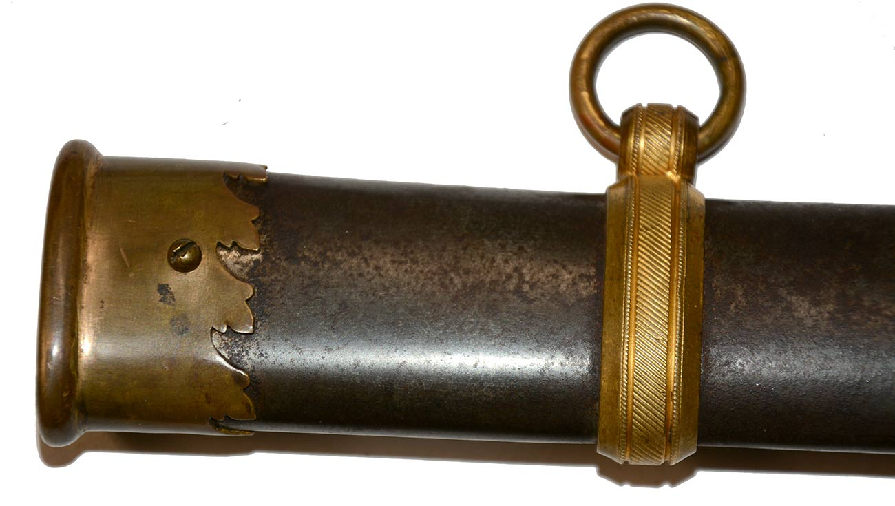 NICE SAUERBIER, FANCY CAVALRY OFFICER’S SABER & SCABBARD — Horse Soldier