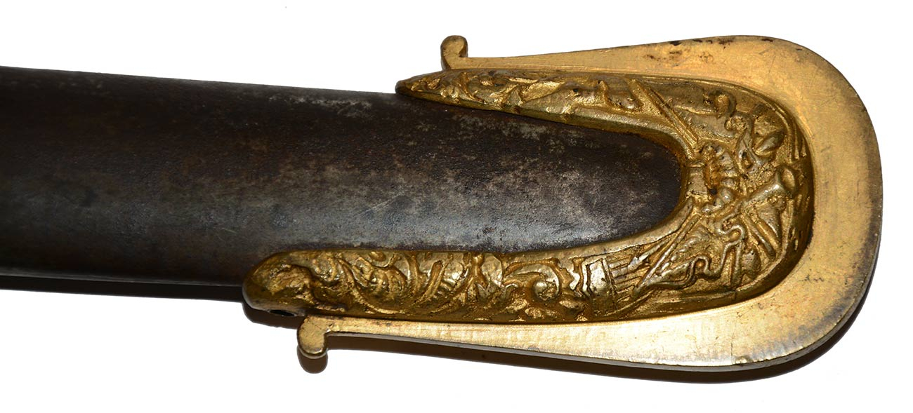 NICE SAUERBIER, FANCY CAVALRY OFFICER’S SABER & SCABBARD — Horse Soldier