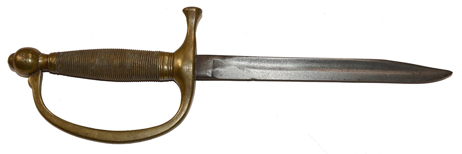 MODEL 1840 MUSICIANS SWORD MADE INTO A FIGHTING KNIFE — Horse Soldier