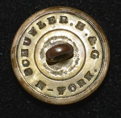 NON-DUG VIRGINIA STAFF CUFF BUTTON — Horse Soldier
