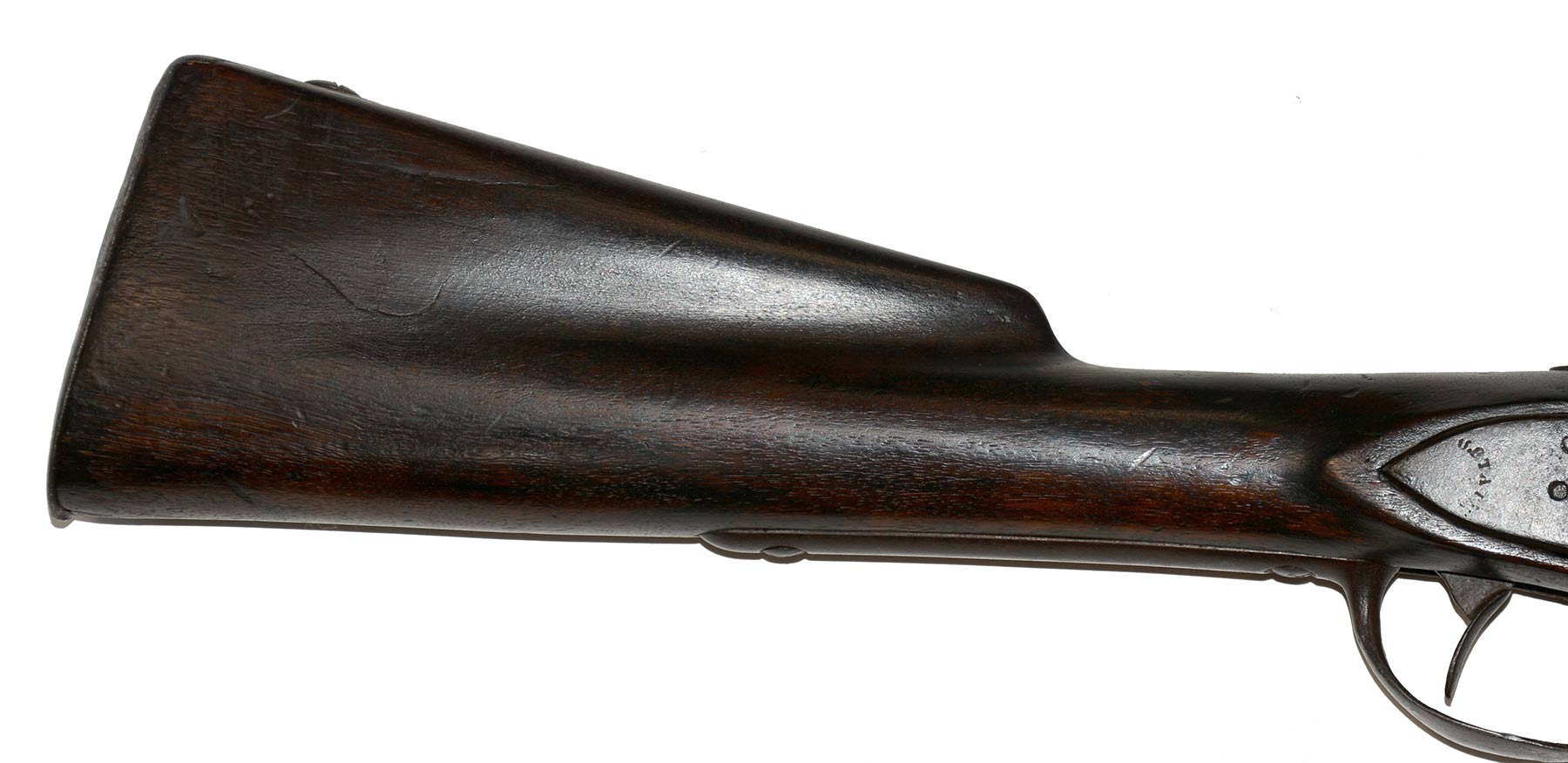 WAR OF 1812 MARYLAND MARKED 1798 WHITNEY CONTRACT TYPE-III MUSKET ...